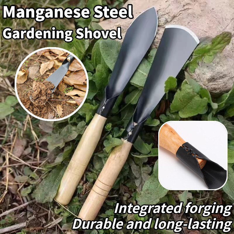 Small Steel Shovel Gardening Digging Wild Vegetables Shovel Garlic ...