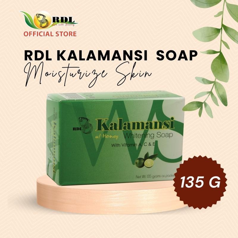 RDL Kalamansi Soap 135g Whitening Soap Body Care Body Wash Honey ...