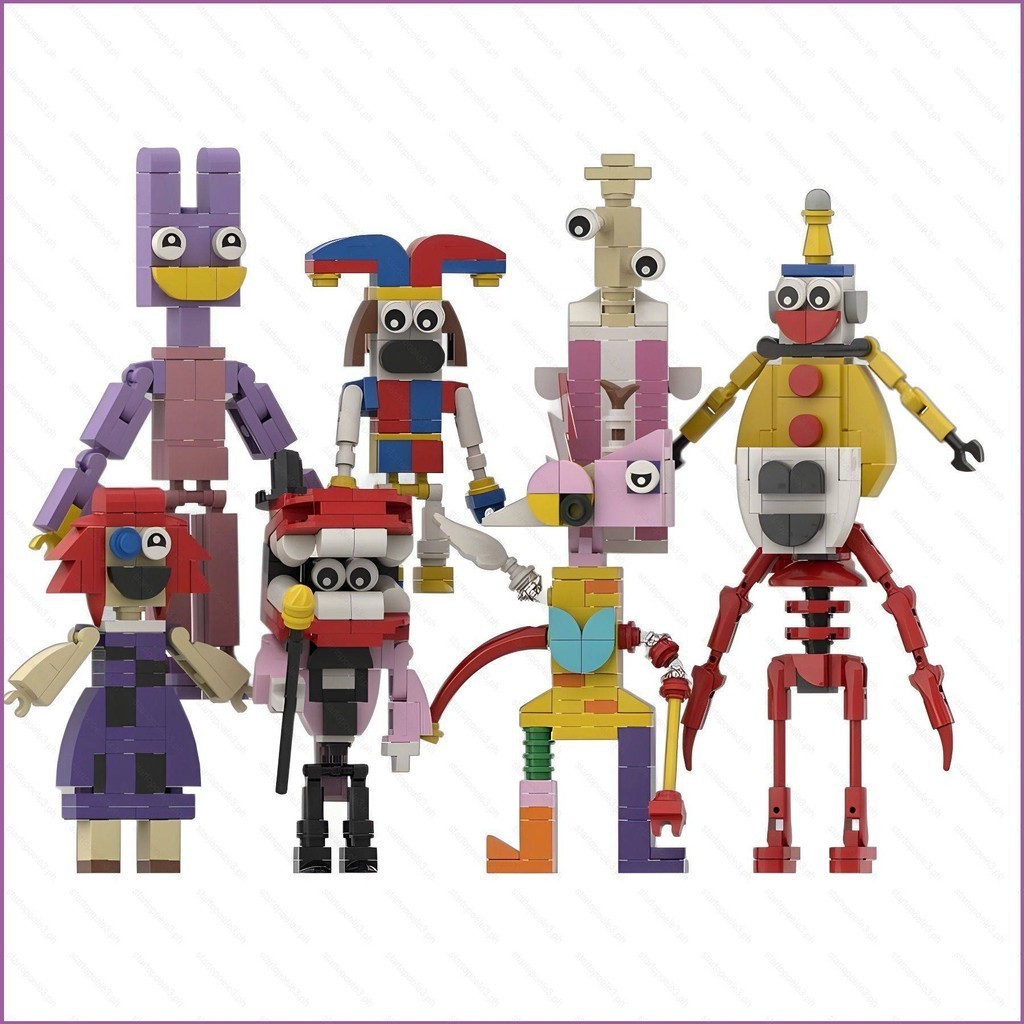 Ellen The Amazing Digital Circus Building Blocks Pomni Jax Ragatha ...