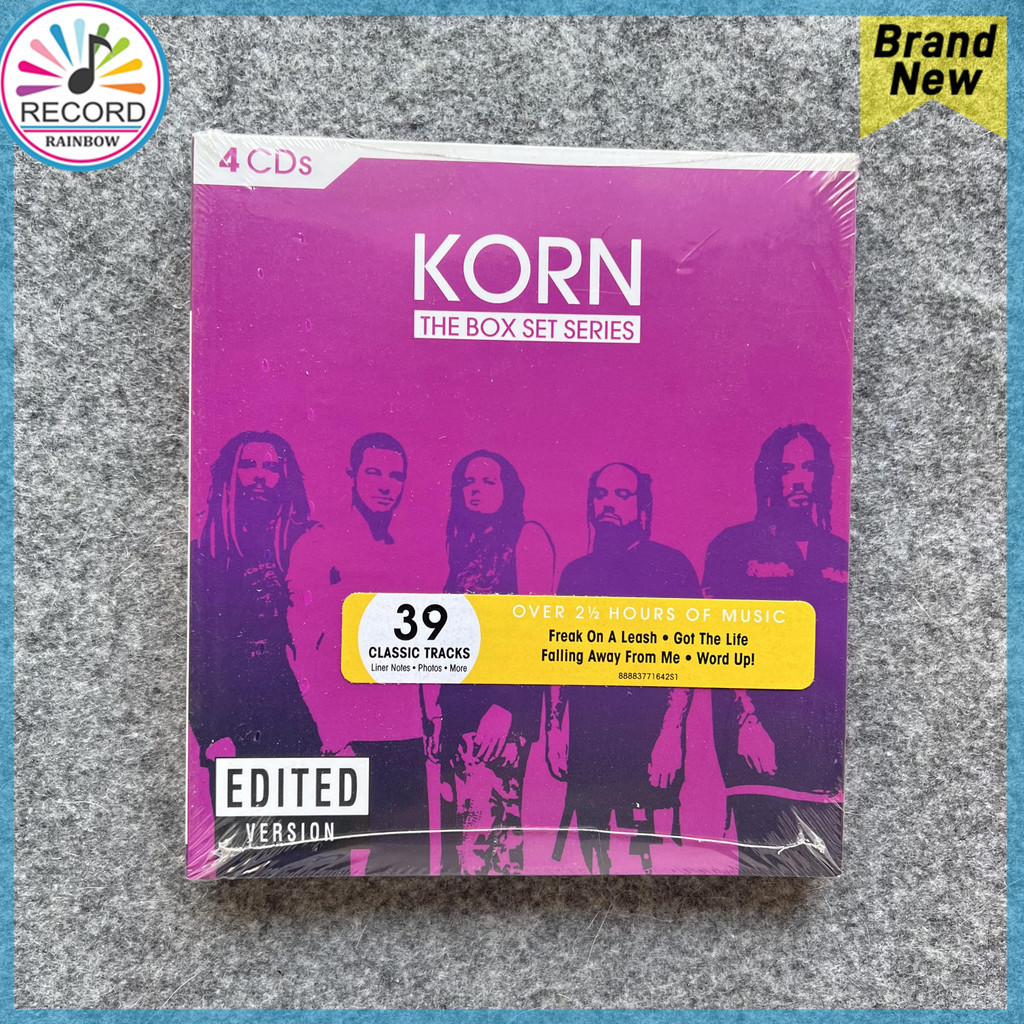 Korn Series Original 4CD Album [Sealed] Brand New Z1286 | Shopee Philippines