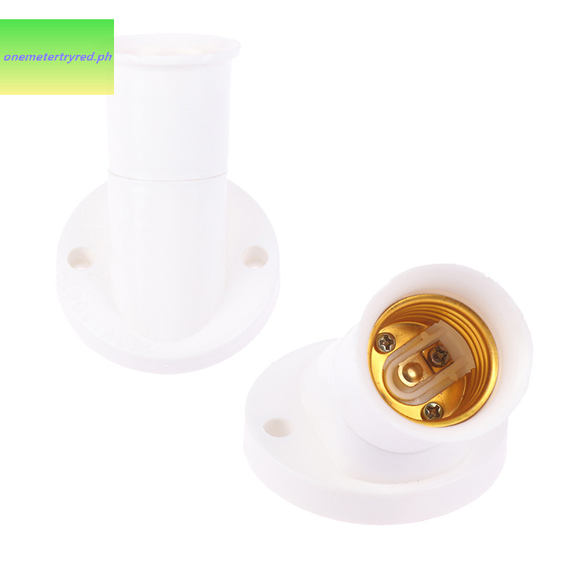 Metertryred New Screw Lamp Base Diagonal Screw Port Lamp Holder Socke ...