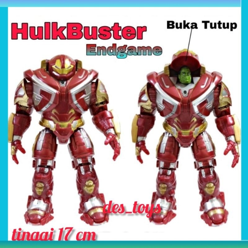 Miniature Toy/ACTION FIGURE Superheroes.Boxy HULK BUSTER 17CM HULK ...