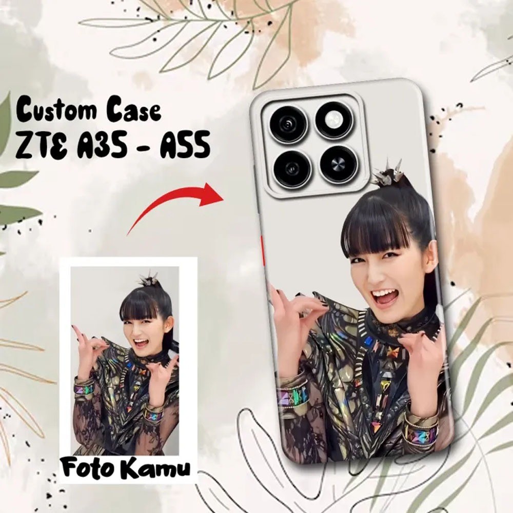 HP Custom Photo Case Can Add Name for ZTE BLADE A55/A35 Cellphone ...