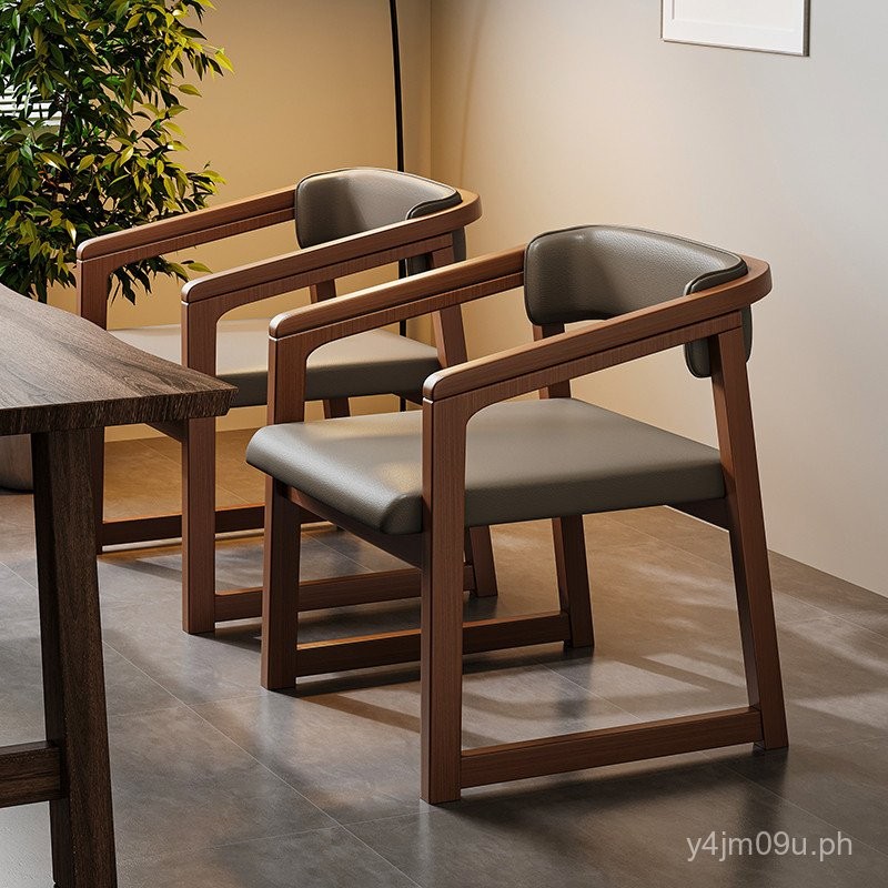 Home Dining Chair New Chinese Style Restaurant Dining Table Stool with ...