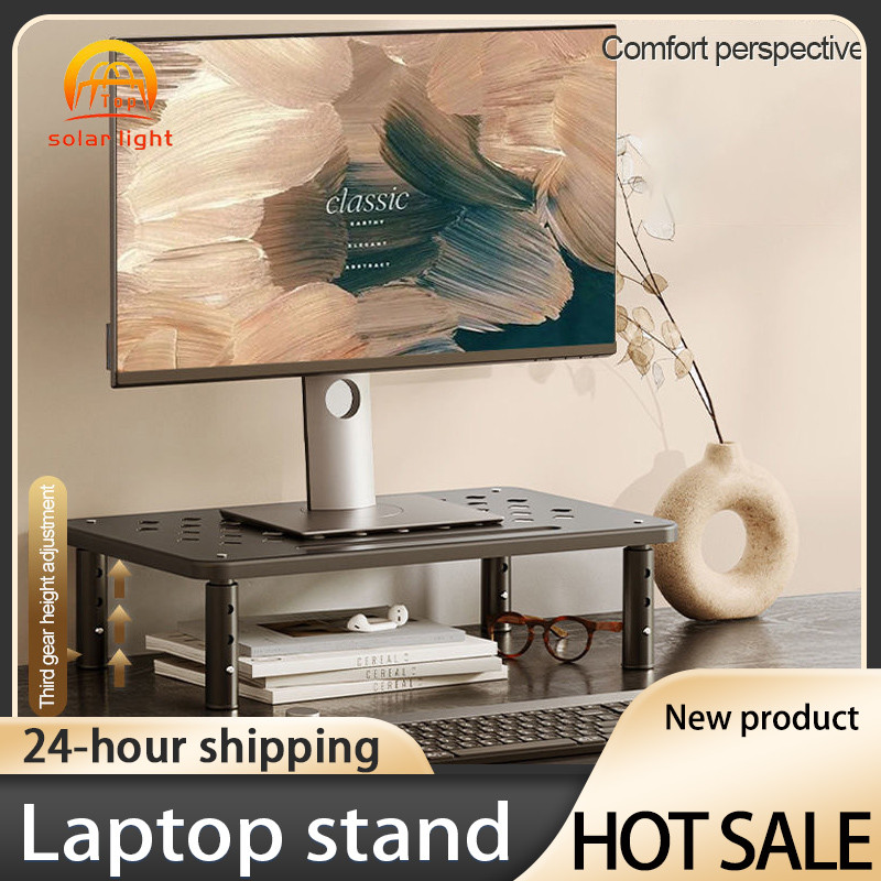 Laptop Stand Space Saving Monitor Stand Increase Stand Height ...