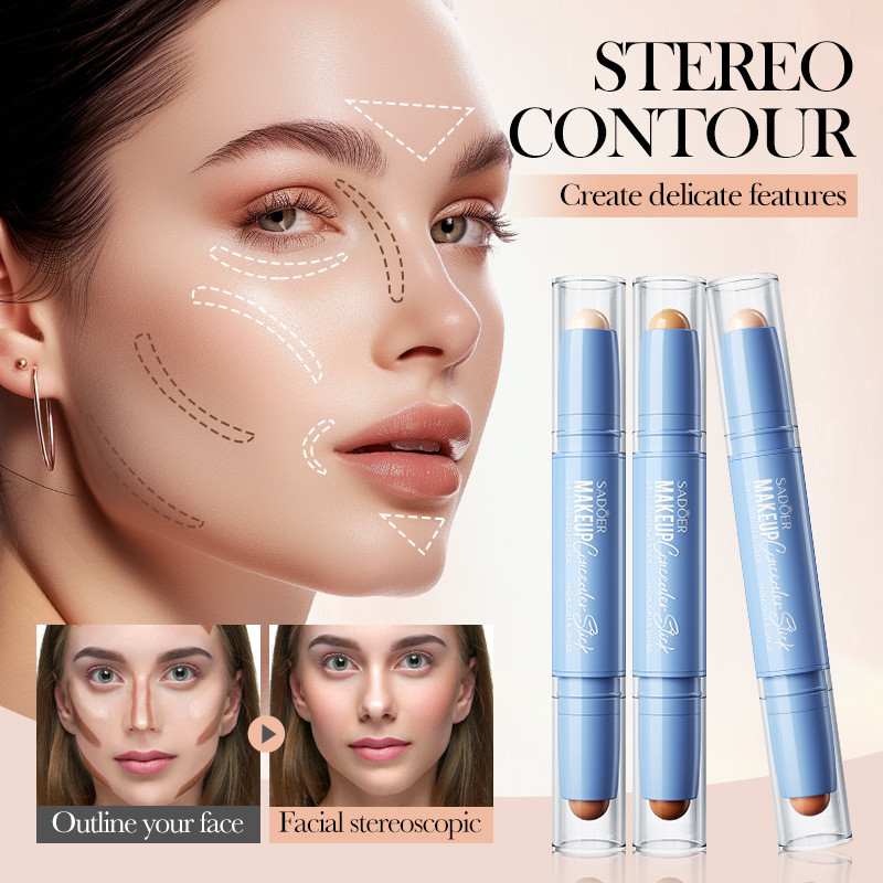 2in1 Contour Stick BB Cream Waterproof Long Lasting Concealer Primer ...