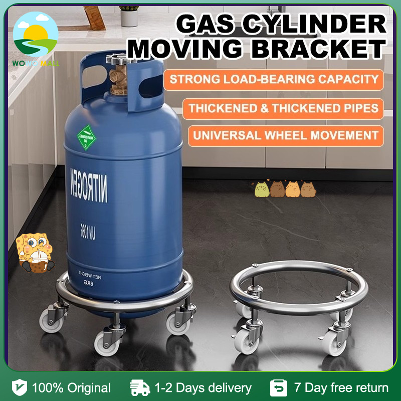 Gas cylinder placing rack Mobile bracket base fixing rack Gas tank ...