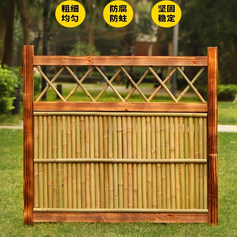 Japanese Style Garden Bamboo Fence Small Yard Bamboo Barrier Outdoor ...
