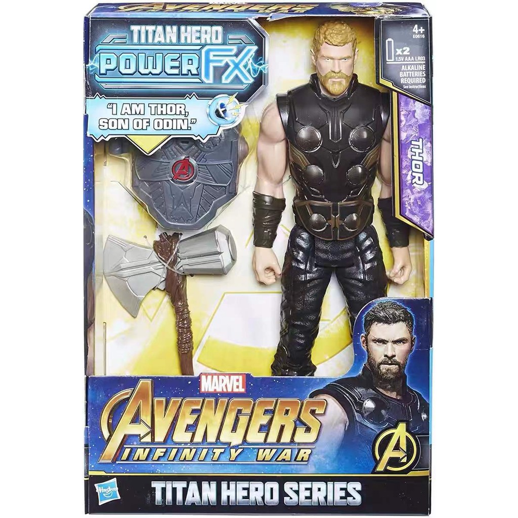 Avengers 3 Movie Series E0616 Thor Electric Energy Hero Figure Doll ...
