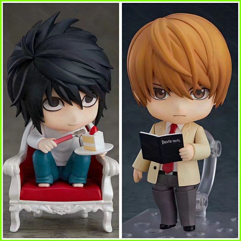 Death Note Action Figure Q version Yagami Light Swappable face Model ...