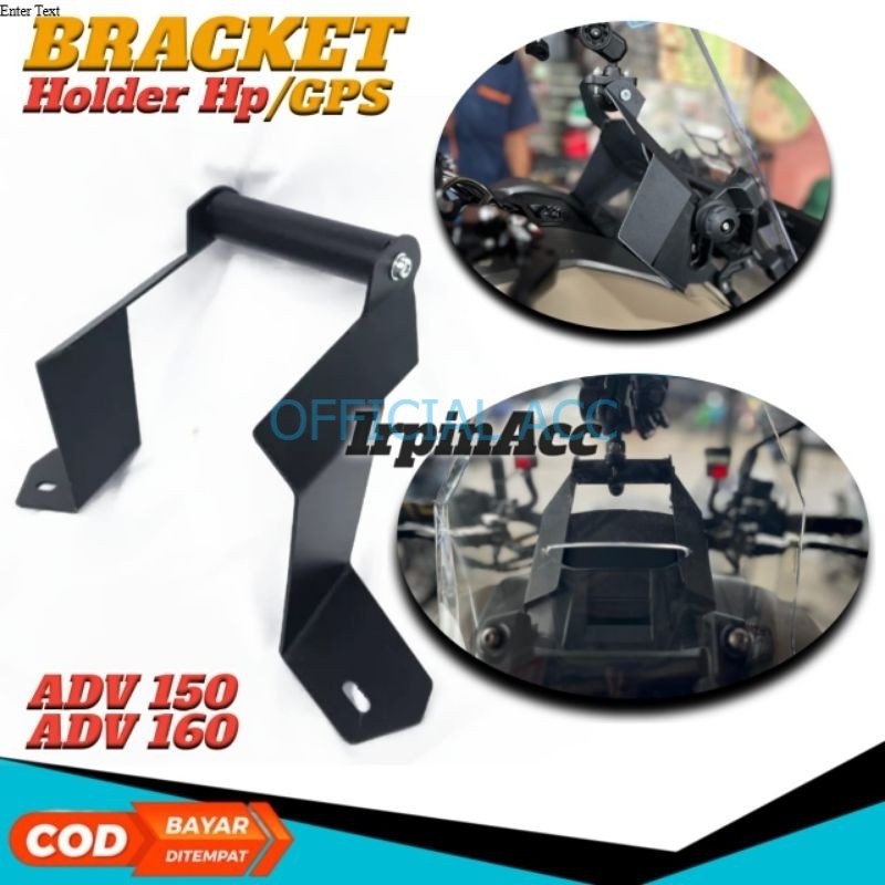 ADV 160 ADV 150 HP GPS Holder Breket | Honda All ADV PNP HP Holder ...