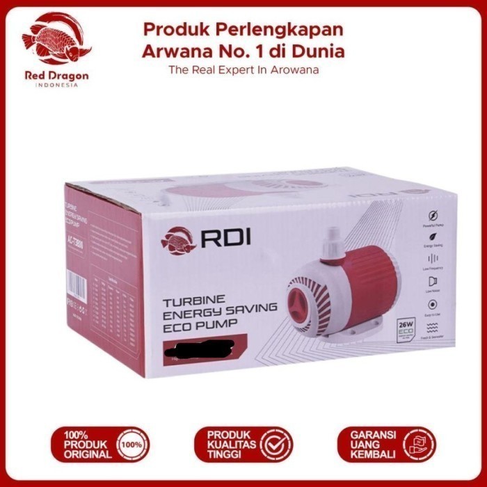 RED DRAGON INDONESIA Fish Pond Aquarium Submersible water Pump RDI RD ...