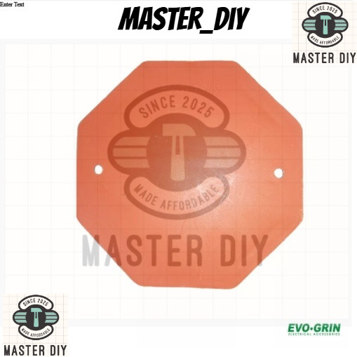 CONSTRUCTION GRADE PVC Junction Box Cover 4X4 ONLY MASTER DIY | Shopee ...