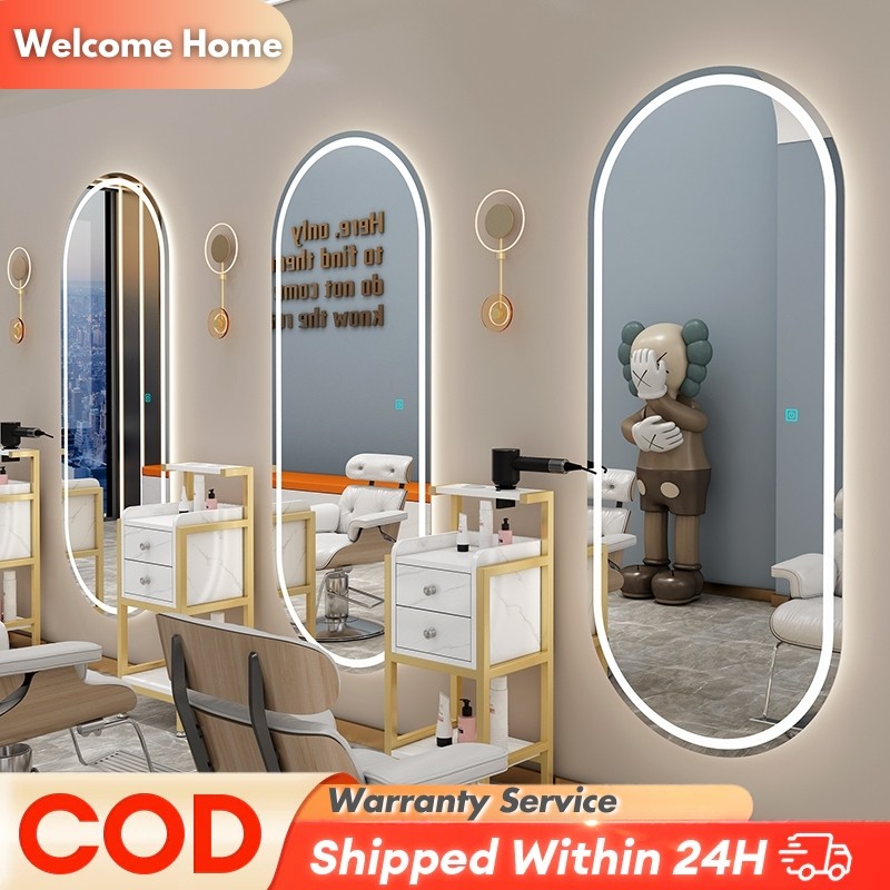 Smart Bathroom Mirror Frameless Makeup Mirror Barber Led HD Mirror with ...