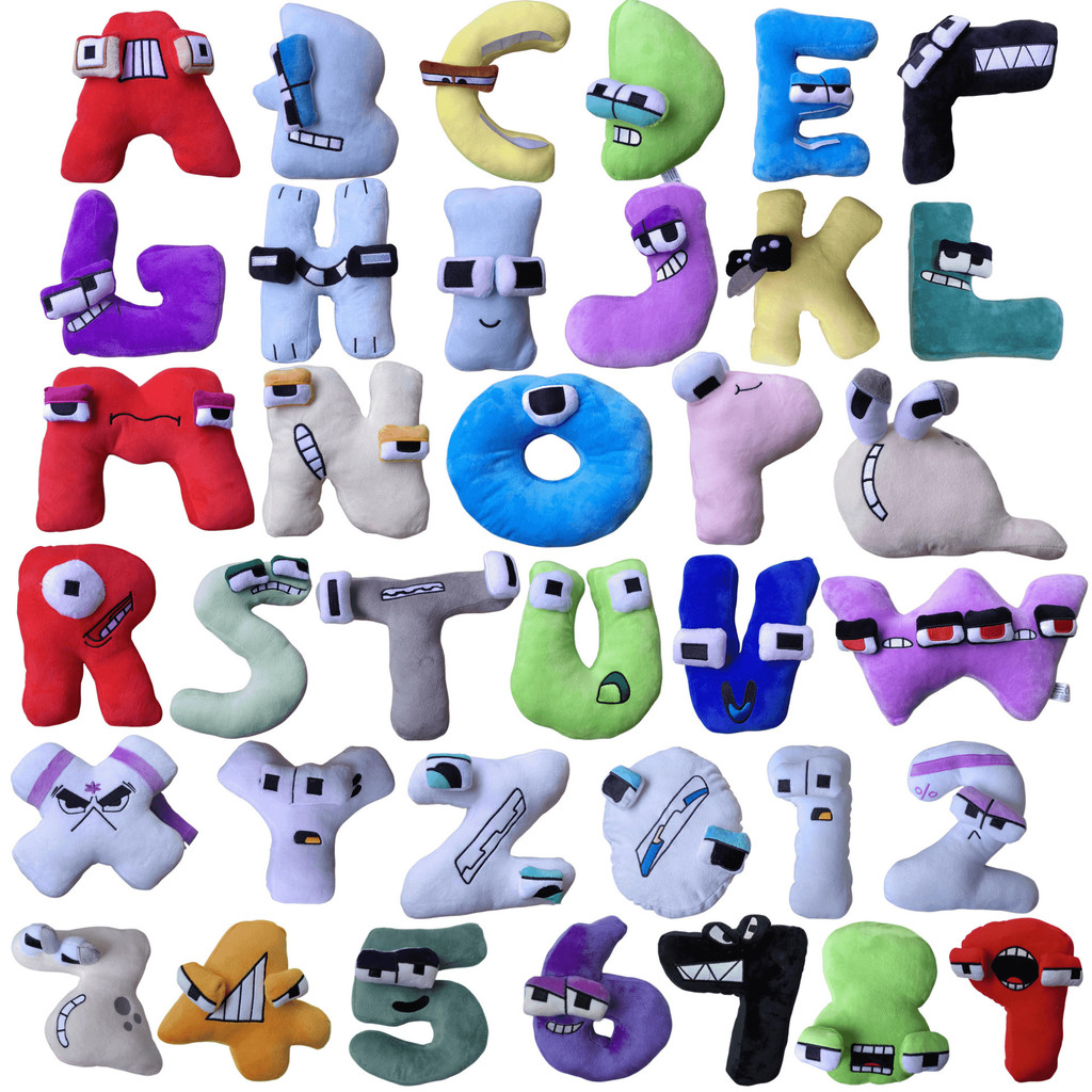 Alphabet Plush Toy Cross-border Alphabet Lore Alphabet Legend Alphabet ...