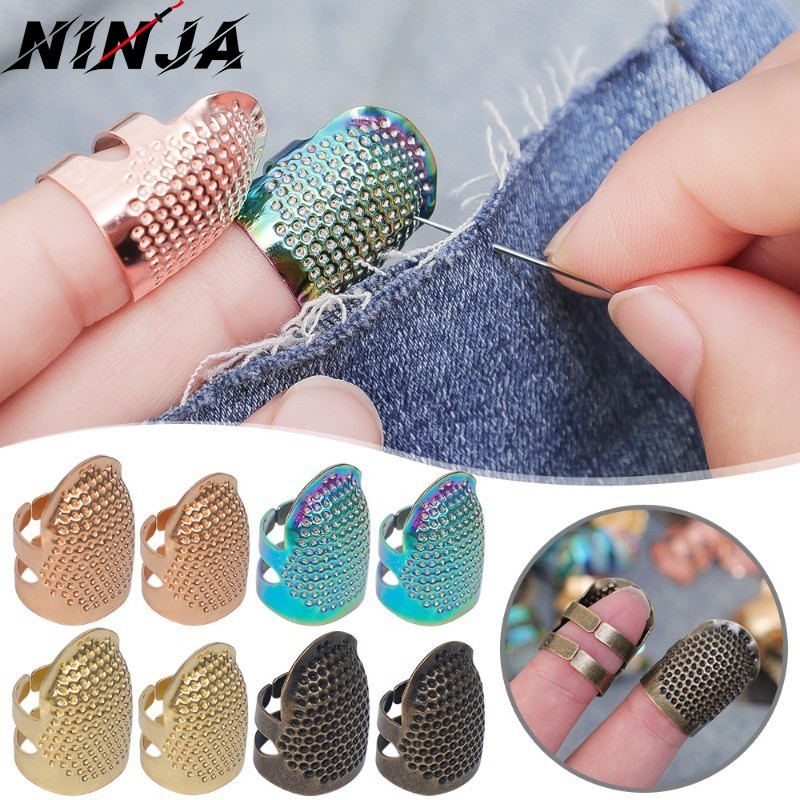 Adjustable Thimble - Mini Handworking Thimble - Finger Protector Needle ...