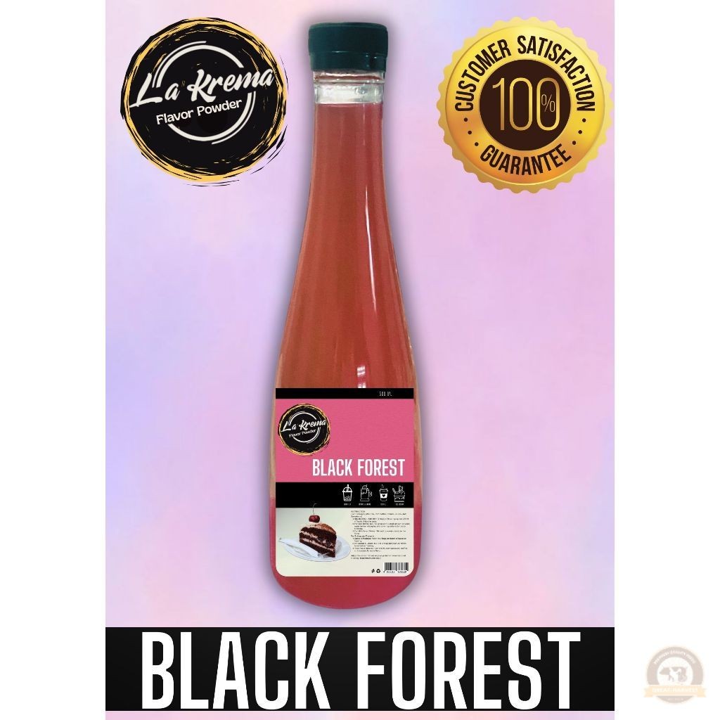 Black Forest Syrup 700ml LA KREMA Series Beverages Baking Desserts ...
