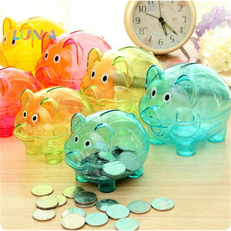 Awheat Baby Plastic Piggy Bank Coin Money Cash Collectible Saving Box ...