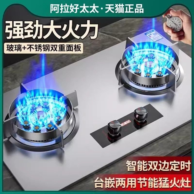 Taihao Lady Built-in Timer Stove Gas Stove Household Natural Gas Stove ...