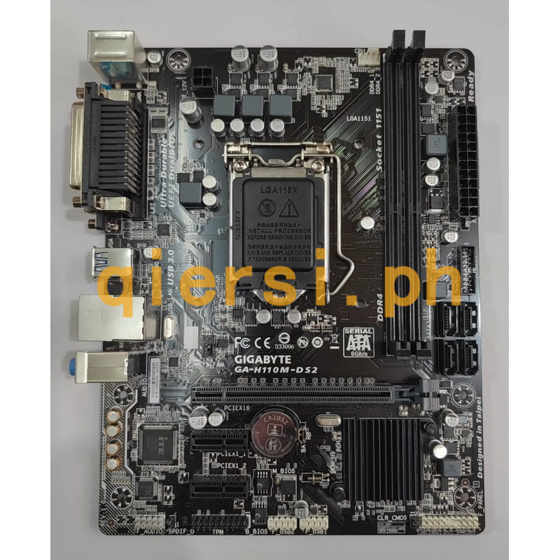 ASUS GIGABYTE Almost brand new LGA-1151-pin H110M-DS2/H110M-S2/H110M-DS2V/H110M-K/H110M-F/DDR4 ...