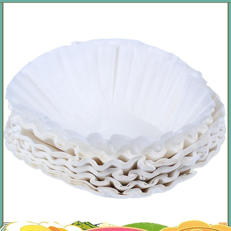 500Pcs 25Cm Sheets American Commercial Coffee Filter Paper Basket ...