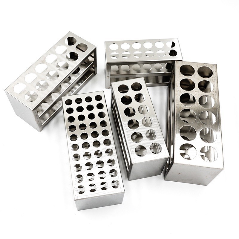 【COD】Stainless Steel Test Tube Rack 13/14/16/17/19/21/23/27/30/32mm ...