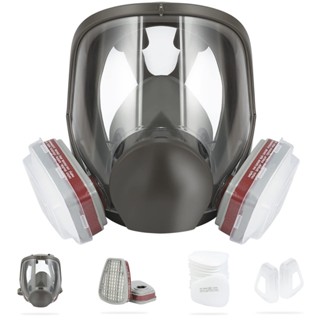 [Ready Stock]6800Gas Mask Spray Paint Chemical Decoration Full Face ...