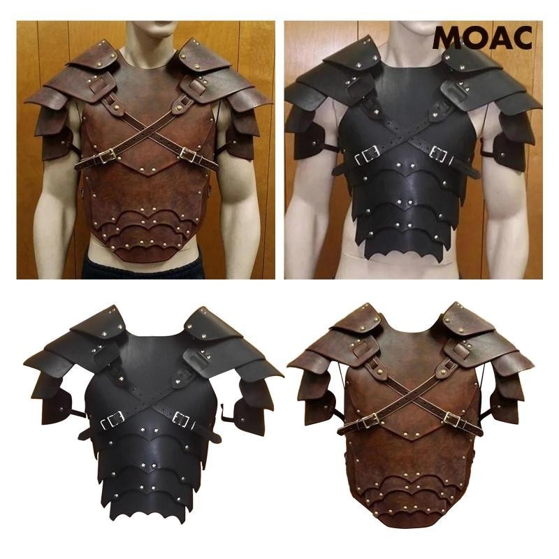 [Hohoho12] Knight Costume Chest Shoulder Medieval Shoulder Pauldron ...