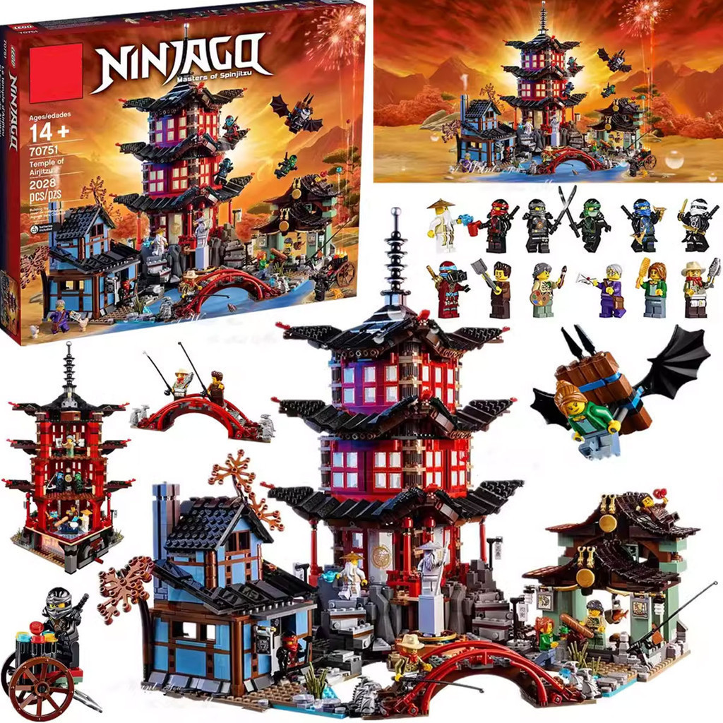 Ninjago Series Building Blocks Ninjago Temple Toys Educational Toys for ...