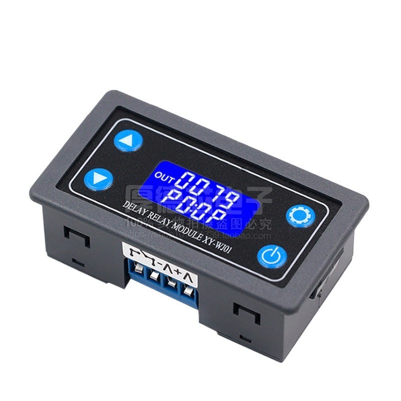 XY-WJ01 one-way relay module delay power-off switch on trigger delay cycle timing circuit switch ...