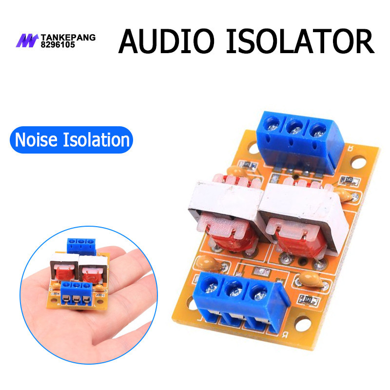 Audio Isolator Vehicle Common Ground Suppression Interference Noise ...