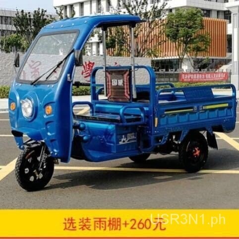 Electric Tricycle Adult Scooter Pick-up Children Home Truck Cargo King ...
