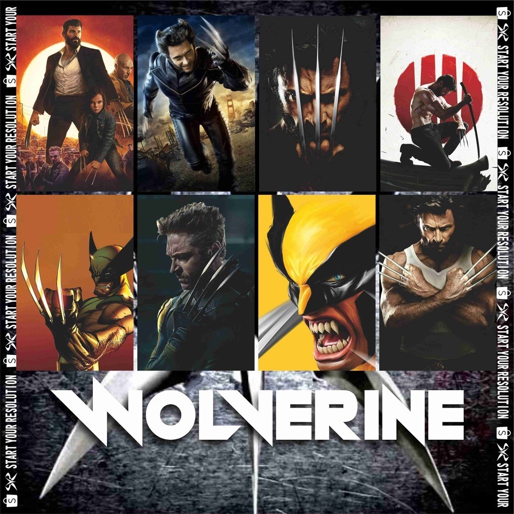 Marvel Wolverine Film Poster / Wall Decal Poster, decorative, many ...
