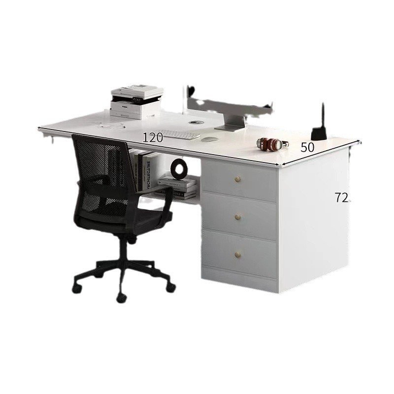 Staff Desk Simple Modern Office Multi-Person Table and Chair ...