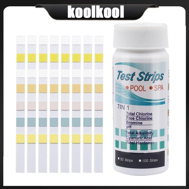 kool 7 in 1 Pool Spa Test Strips Kit Accurate Test Strips for Spa ...