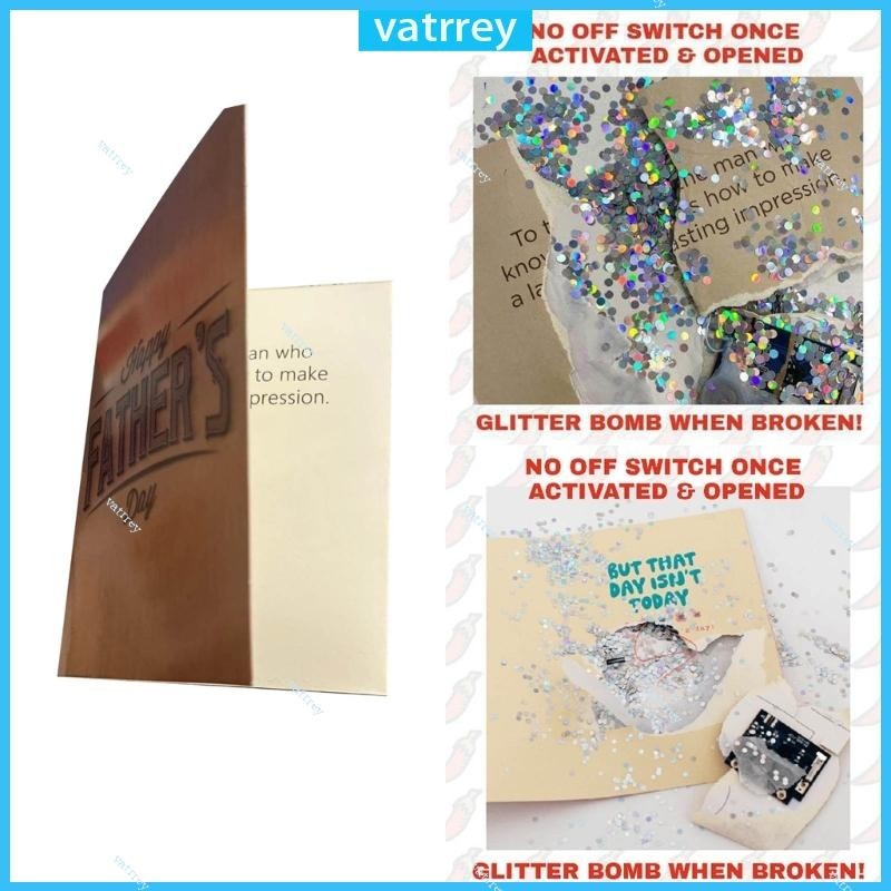 VA Fathers Day Card for Dad From Son Daughter Endless Sound Prank ...