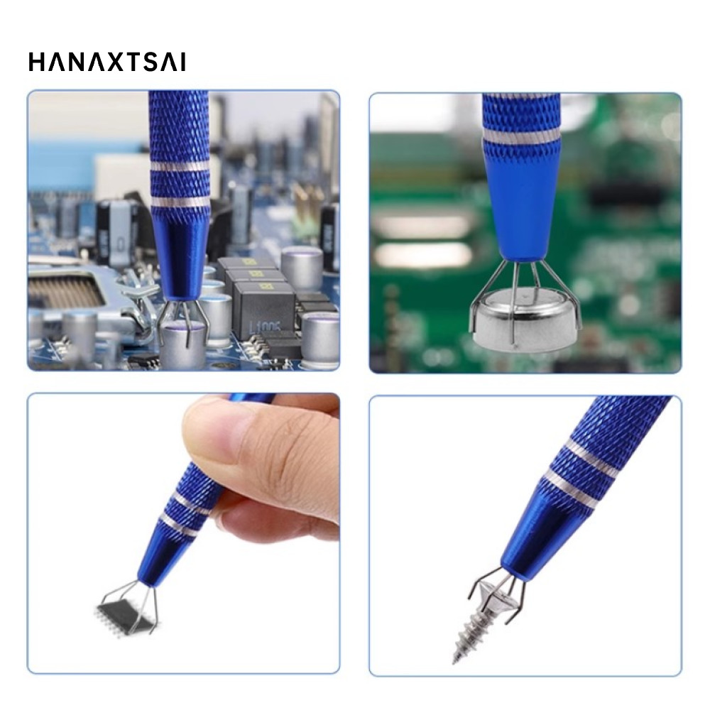 Four Claw Electronic Component Grabber IC Extractor Pickup BGA Chip ...