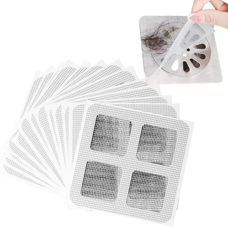 10/20/50 Pcs/Set Disposable floor drain stickers hair anti-blocking ...