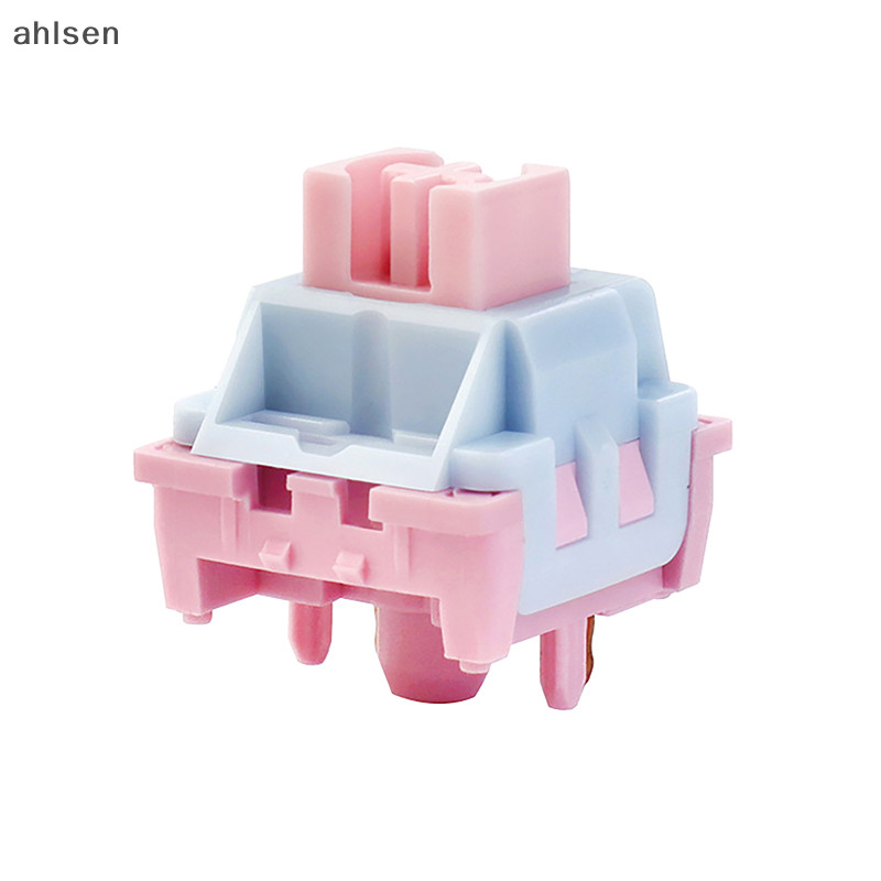 ahlsen 10-60PCS Pink Cloud Switch Lubed Switches Mechanical Keyboard ...