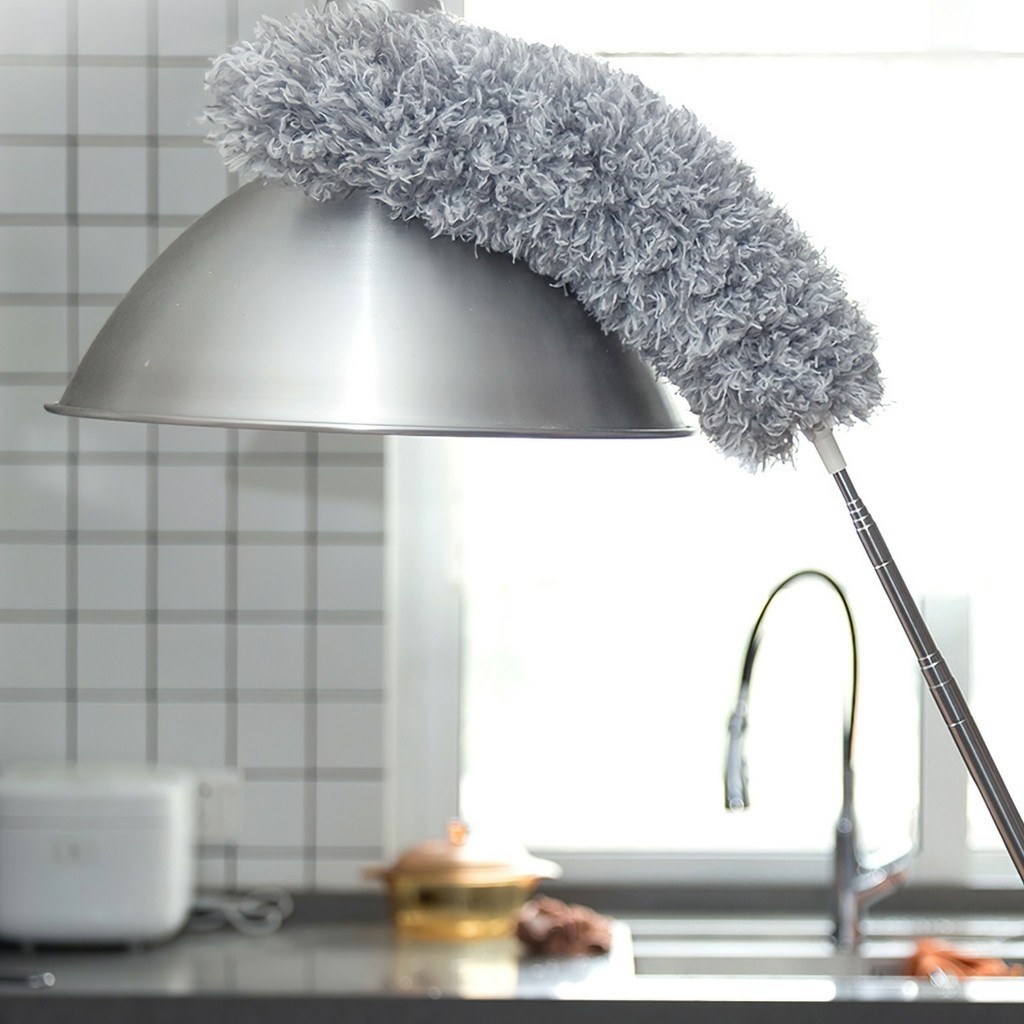 2m8 Foldable Long Handle Fiber Ceiling Brush - 360 Degree Retractable ...