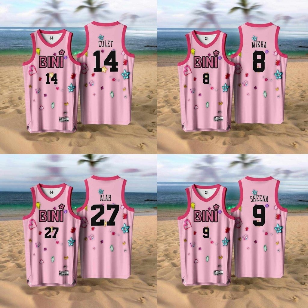 BINI JERSEY INSPIRED BY ERPNC PINK VERS FULL SUBLIMATION Free ...