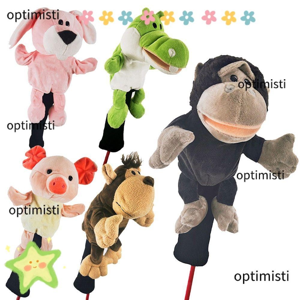 OPTIMISTI Golf Club Head Covers Sport Long Neck Driver Accessories ...