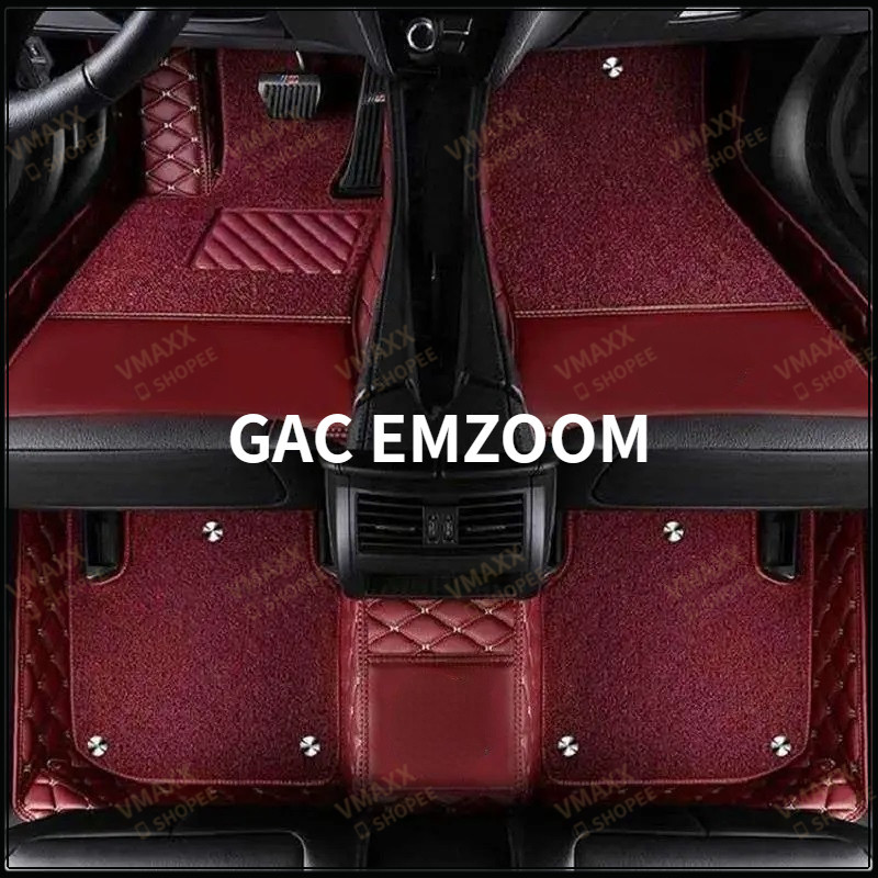 GAC EMZOOM Floor Liner Deep Dish Matting With PVC Coil Foot Pad For GAC ...