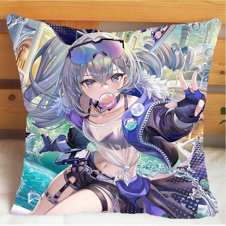 Silver Wolf Pillow Honkai Star Railway Two-Dimensional Anime Pillow ...