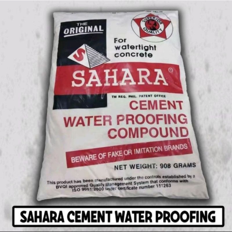 SAHARA CEMENT WATERPROOFING COMPOUND FOR WATERTIGHT CONCRETE 908GRAMS ...