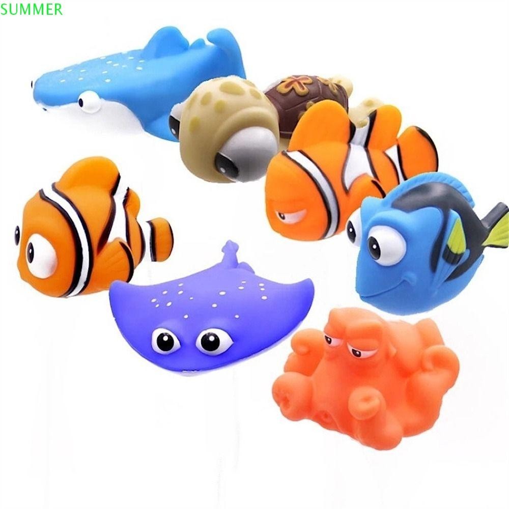 SUMMER Clownfish Toy Cute Children Float Spray Water Nemo Dory Baby ...