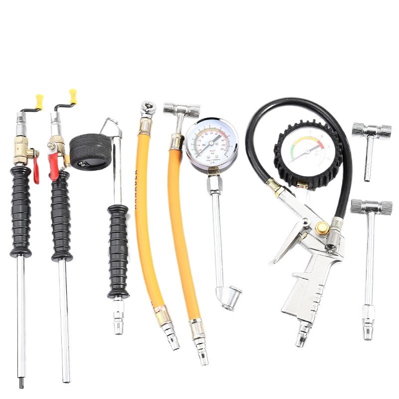 Automobile tire inflator hose double-headed inflator nozzle motorcycle ...