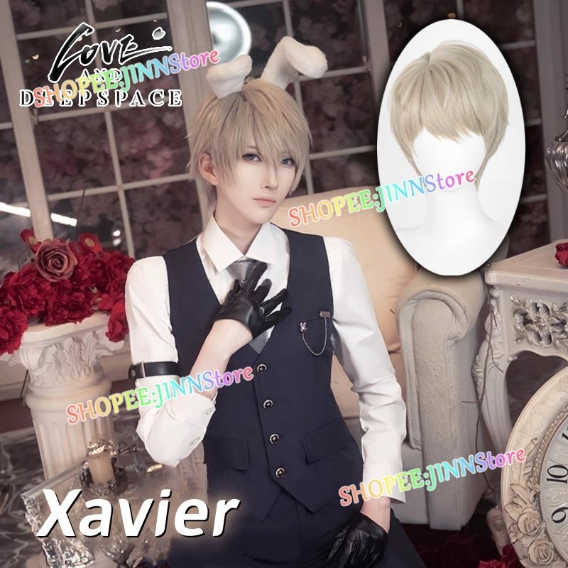 - JINN - Bunny Ears Xavier Cosplay Costumes LOVE AND DEEPSPACE Cosplay ...
