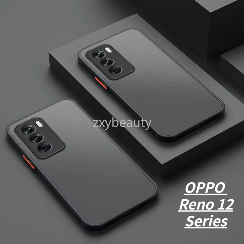 Matte Silicone Casing For OPPO Reno 12 Pro 5G 2024 Phone Case ...