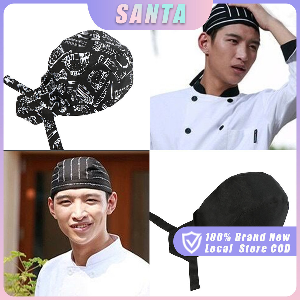 Chef Hat Restaurant Kitchen Hat Professional Catering Hat Pirates Chef ...